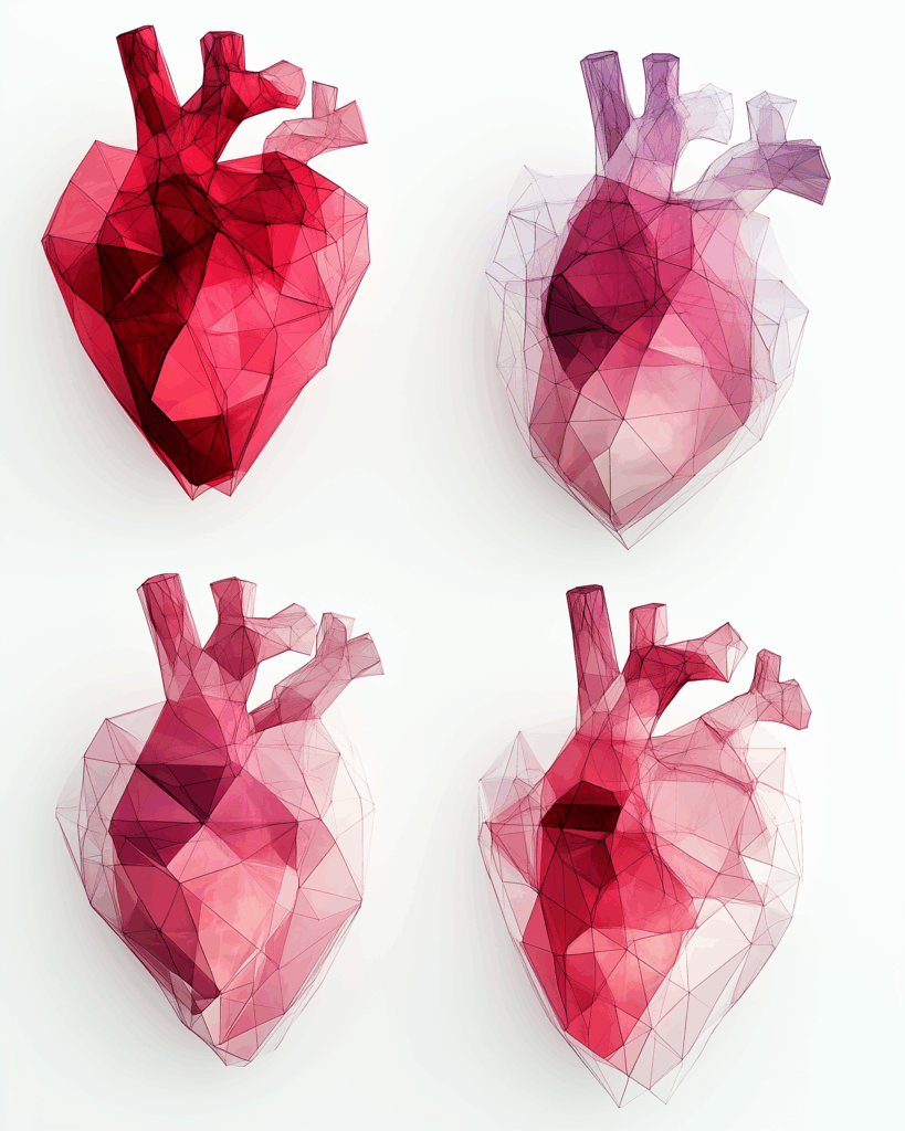 Ninja Art 4 - Heart Blueprint - Earl Grey Ninja